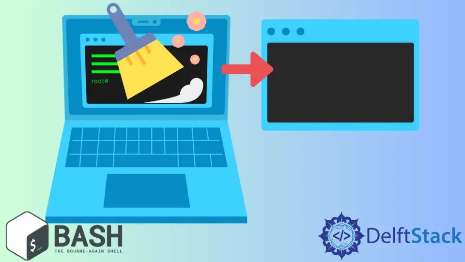 How to Clear Terminal Screen in Bash | Delft Stack