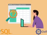 How To Check If Table Exists In Mysql Delft Stack