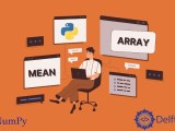 Python Numpy Mean Arithmetic Mean Delft Stack