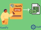 How To Write Numpy Array To Csv In Python Delft Stack