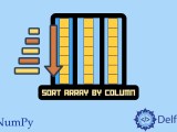 How To Sort Array By Column In Numpy Delft Stack