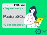 How To Add Postgresql Database As A Maven Dependency Delft Stack