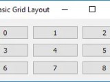 Pyqt5 Tutorial Grid Layout Delft Stack