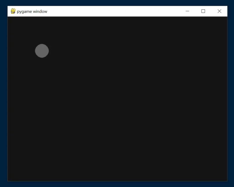 How to Draw a Circle in Pygame | Delft Stack