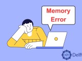 How To Fix Memory Error In Pandas Delft Stack