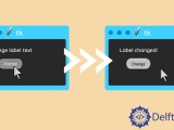 How To Change The Tkinter Label Text Delft Stack