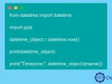 Python Datetime Tzname Method Delft Stack