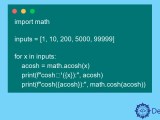 Python Math Acosh Method Delft Stack
