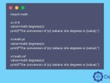 Python Math Degrees Method Delft Stack