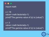 Python Math Gamma Method Delft Stack
