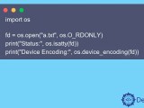 Python Os Device Encoding Method Delft Stack