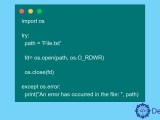 Python Os Error Method Delft Stack