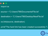 Python Os Link Method Delft Stack