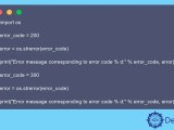 Python Os Strerror Method Delft Stack