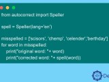 How To Check Spelling In Python Delft Stack