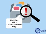 How To Find Files With A Certain Extension Only In Python Delft Stack
