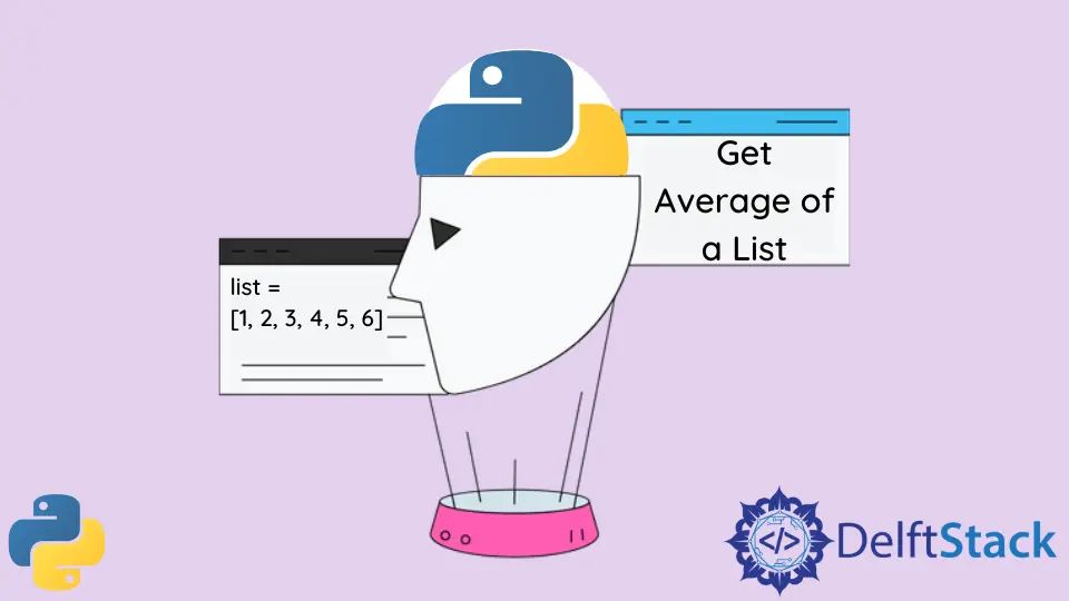 How to Get the Average of a List in Python | Delft Stack