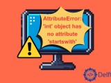 How To Fix Attributeerror Int Object Has No Attribute Delft Stack
