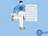 How To Make List Of Even Numbers In Python Delft Stack