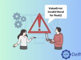 How To Fix Python Valueerror Invalid Literal For Float Delft Stack