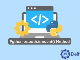 Python Os Path Ismount Method Delft Stack