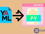 How To Parse A Yaml File In Python Delft Stack
