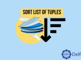 How To Sort List Of Tuples In Python Delft Stack