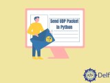 How To Send Udp Packet In Python Delft Stack