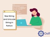 Raw String And Unicode String In Python Delft Stack