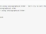 Orden Lexicográfico En Python Delft Stack