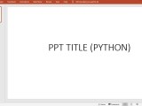 Python Pptx Library Delft Stack
