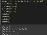 How To Get A Subarray Of An Array In Python Delft Stack