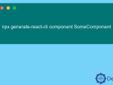 How To Use Cli To Generate Components In Reactjs Delft Stack