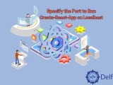 How To Specify The Port To Run Create React App On Localhost Delft Stack