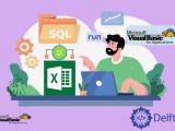 How To Use Excel Vba To Run Sql Query Delft Stack