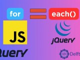 How To Use The For Loop In Jquery Delft Stack