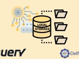 Jquery Local Storage Delft Stack