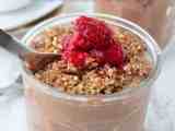 Chocolate Raspberry Mousse Cups Delish Knowledge