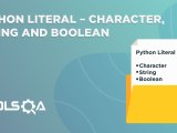 What Are Python Literals And Python Data Types In Programming