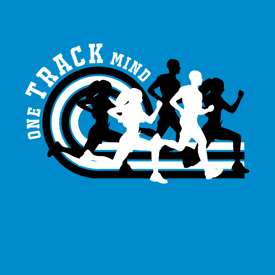 Track & Field T-Shirt Designs | One Track Mind | Designs4Screen