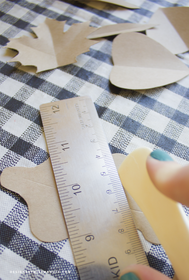 Printable Leaves - Fall Tablescape - Designs By Miss Mandee