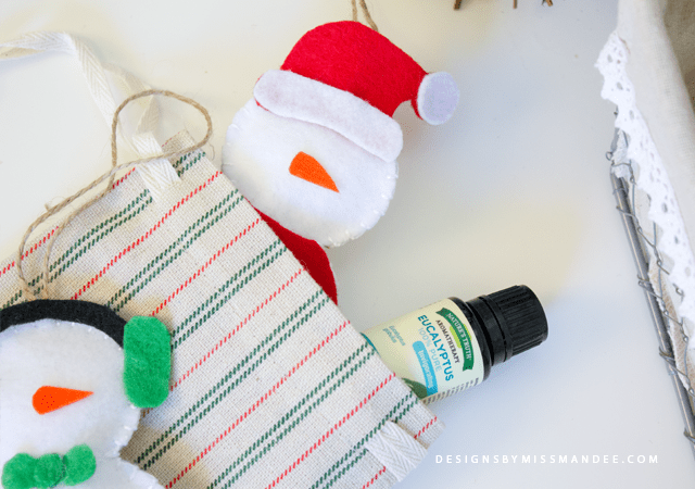 DIY Snowman Car Diffusers - Designs By Miss Mandee