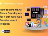 How To Hire Mean Stack Developer For Your Web App Development Project