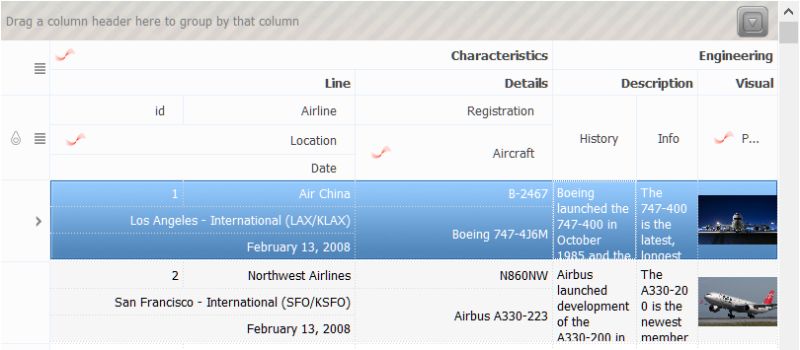 Tableviewvertical Example Qtitancomponents - Colorful Pattern Collection - HD Quality