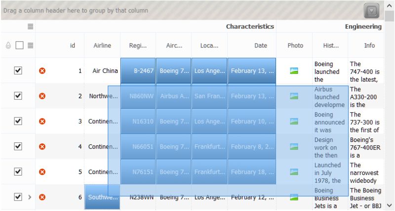 Multiselection Example Qtitancomponents - Mobile Light Images for Desktop