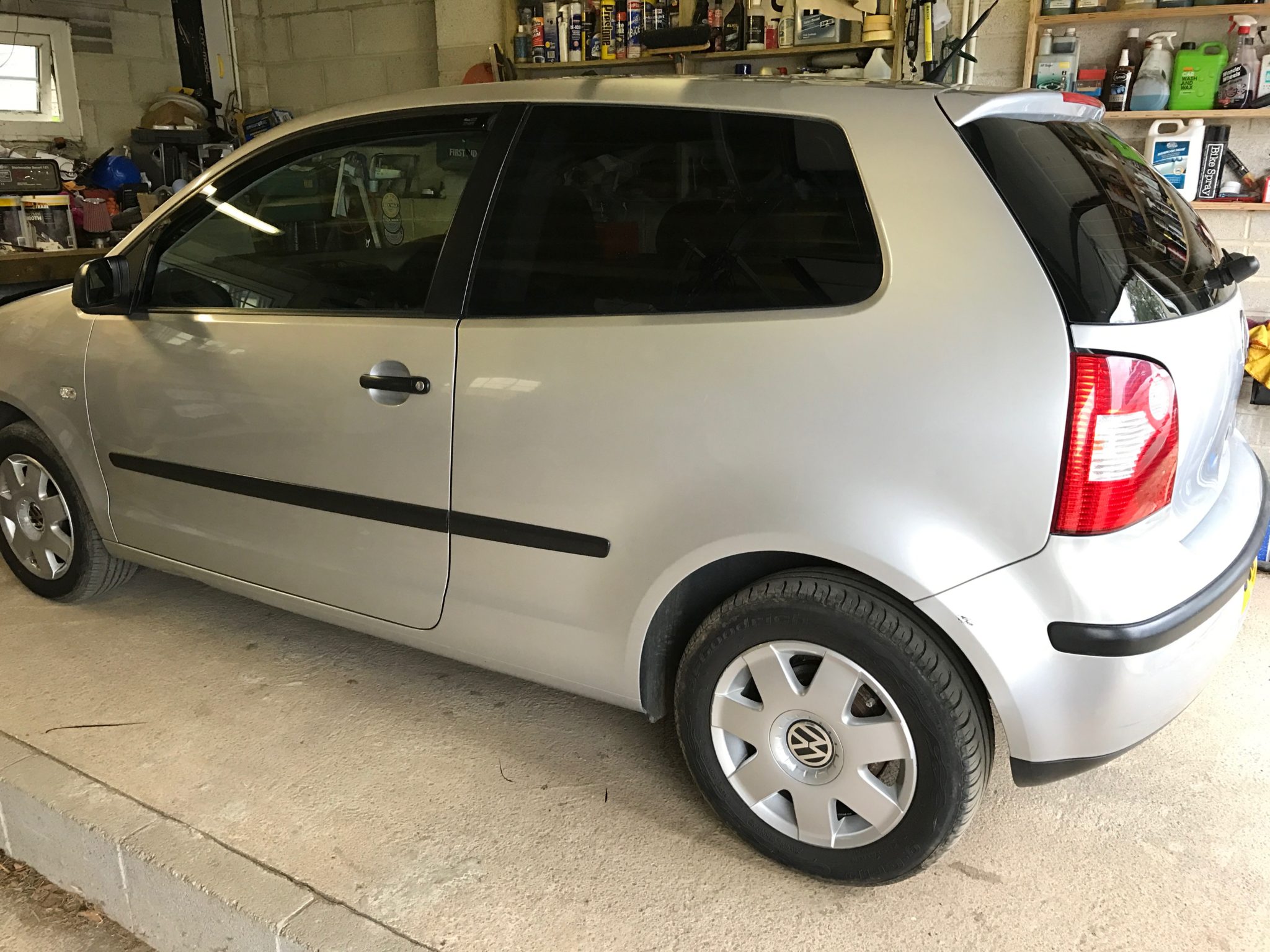 VW Polo Tint - Devon Window Tinting