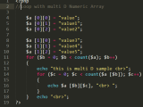 How To Print Multidimensional Numeric Array In Php Using Loop