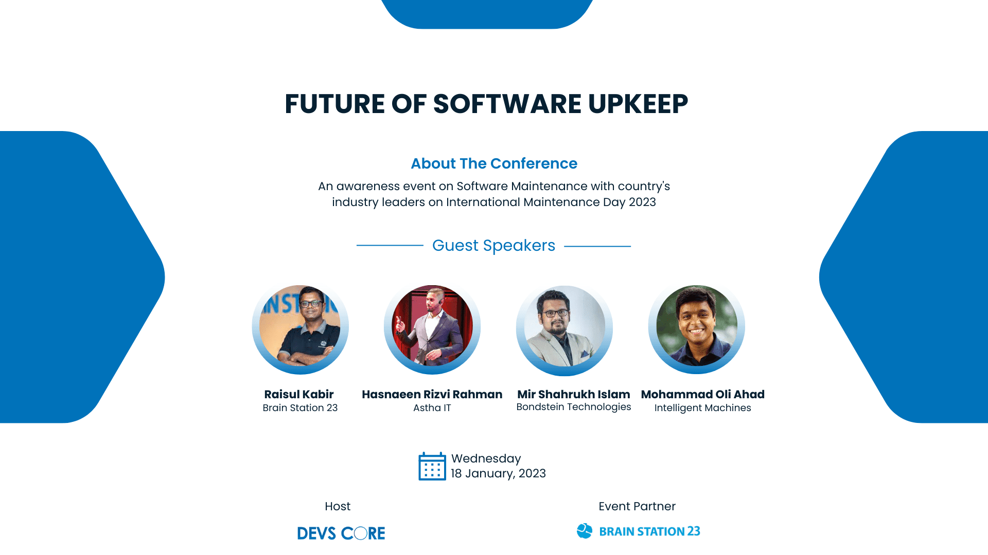 First International Maintenance Day Conference - Future of Software Upkeep 2023 in Bangladesh