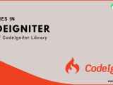Codeigniter Libraries Usage And Scope Devstringx