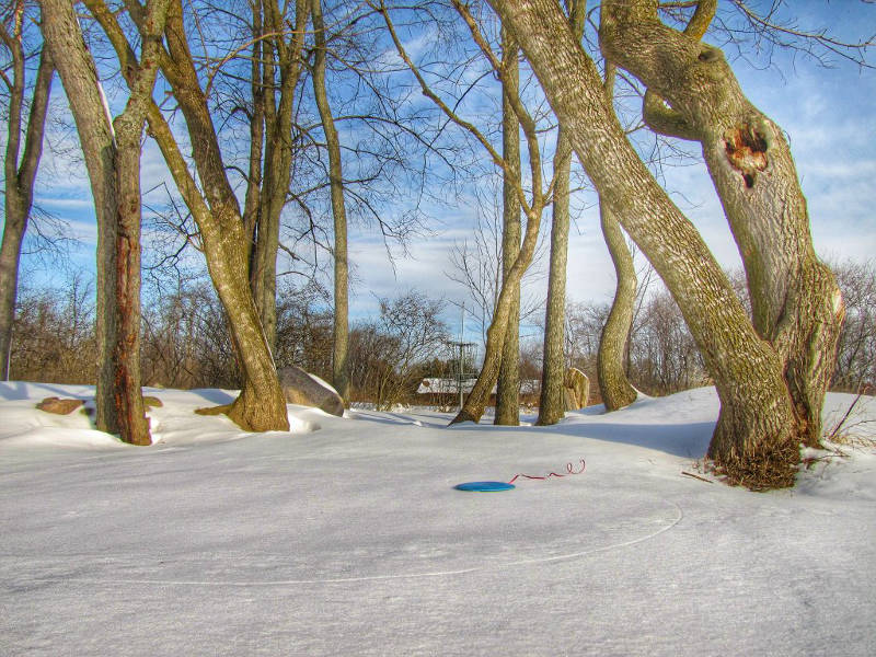 Winter Disc Golf - Discs and Plastic - Disc Golf Puttheads